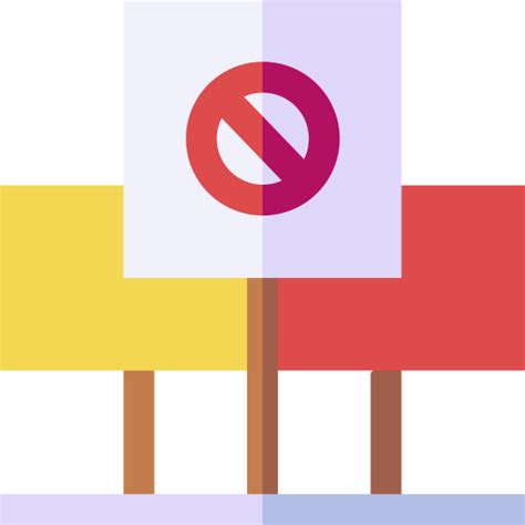 Icône De Boycotter Basic Straight Flat