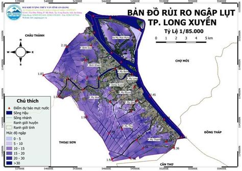 Mực Nước Vượt Báo động 3 Long Xuyên Tiếp Tục Ngập Lụt Báo An Giang