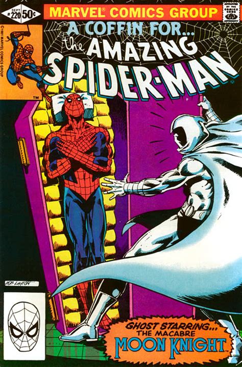 Marvel Comics Of The 1980s 1981 Anatomy Of A Cover Amazing Spider