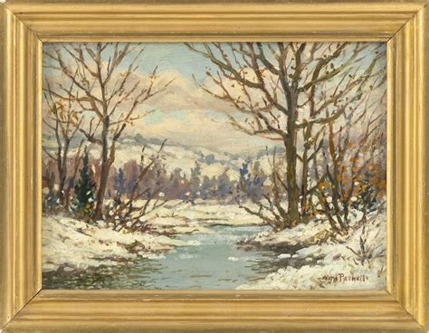Lot William Frederick Paskell Massachusetts 1866 1951 A Winter