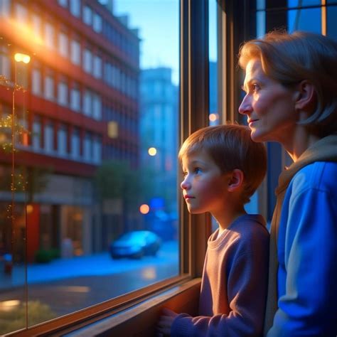 Download Ai Generated Mother Son Royalty Free Stock Illustration