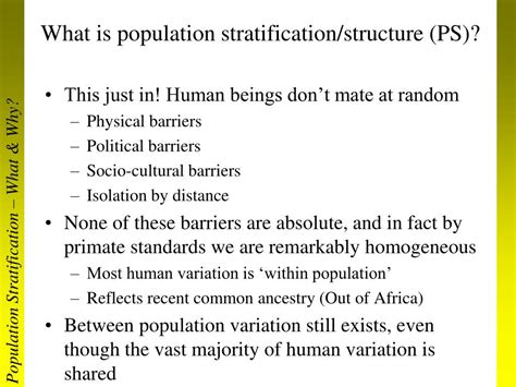 Ppt Population Stratification Powerpoint Presentation Free Download Id 6589231