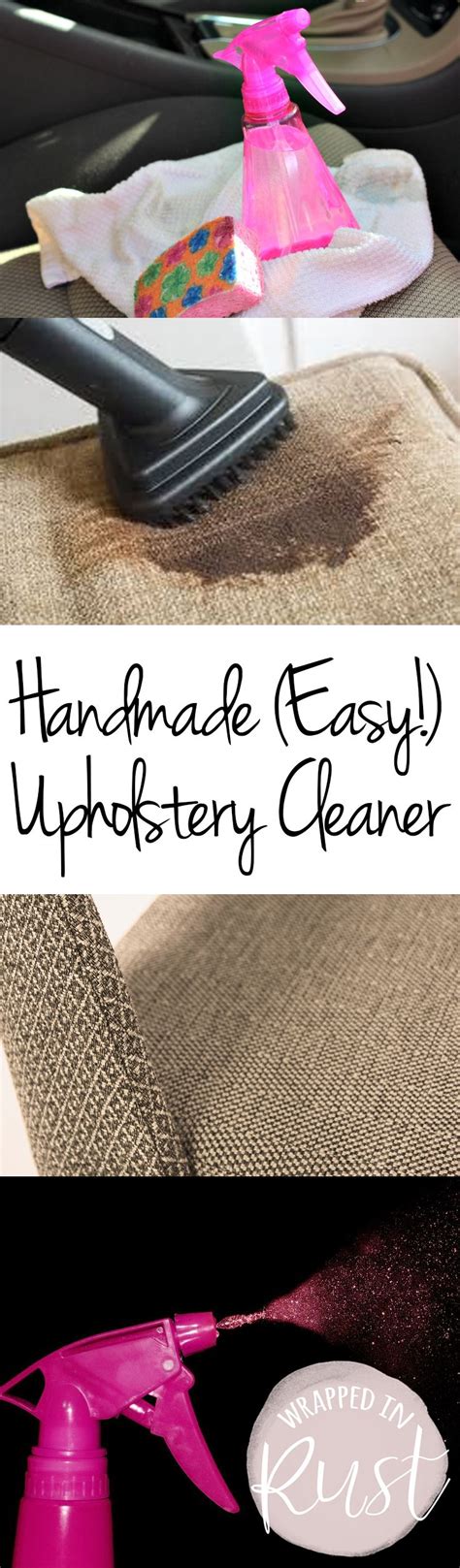 Easy Homemade Upholstery Cleaner