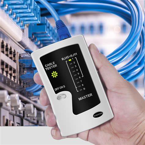Network Ethernet Cable Tester For Lan Rj45 Cat5 Cat5e