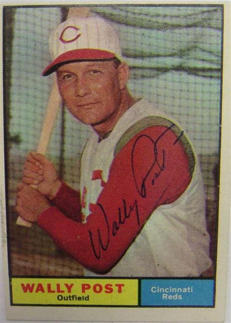 Wally Post Psa Autographfacts℠