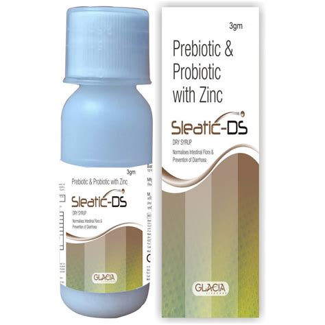 Sleatic Syrup Manufacturing Prebiotic And Probiotic With Zinc Dry Syrup