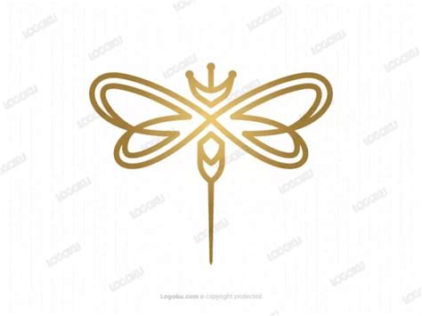 Infinity Dragonfly Logo Ready Made Sold Once