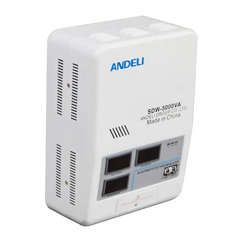Buy Andeli Voltage Stabilizer Sdw 5000 Va 5 Kw Single Phase 110v In Uae