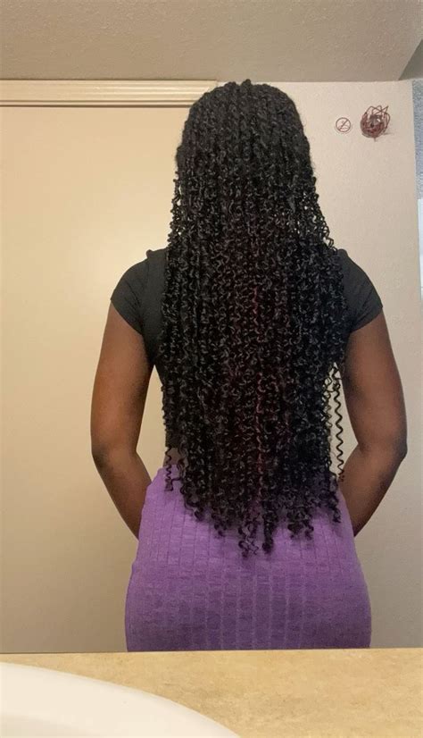 Small Passion Twists In 2025 Natural Hair Styles Pretty Hairstyles Hair Waves
