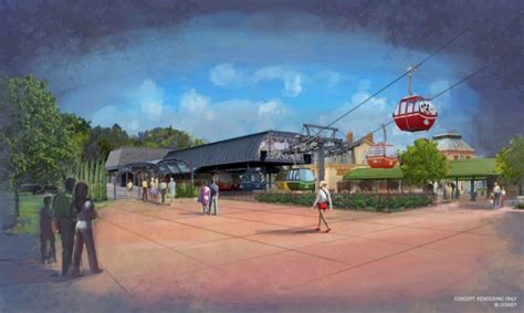 ¿cómo Será El Teleférico Para Viajar Dentro De Walt Disney World Resort