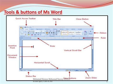 Introduction Ms Word For Ppt
