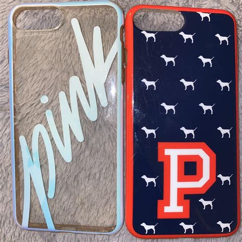 Love Pink Iphone 8 Plus Case Dm For Which One Depop