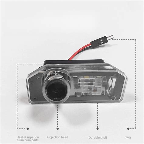 License Plate Projection Lights For Model 3 Highlandmodel Y