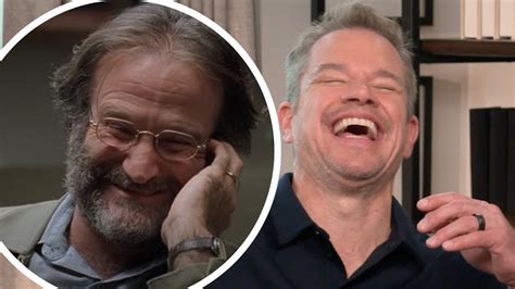 Matt Damon Shares Incredible Robin Williams Good Will Hunting Story Interview Youtube