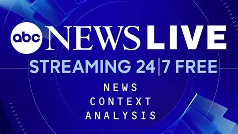 Live Abc News Live — Thursday July 10 Main Stream Videos