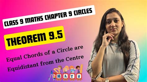 Theorem 95 Equal Chords Of A Circle Are Equidistant From The Centre