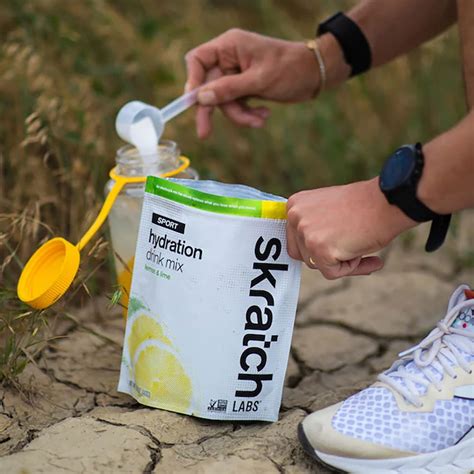 Skratch Labs Hydration Drink Mix 440g Lemon And Lime 20 Serve Low