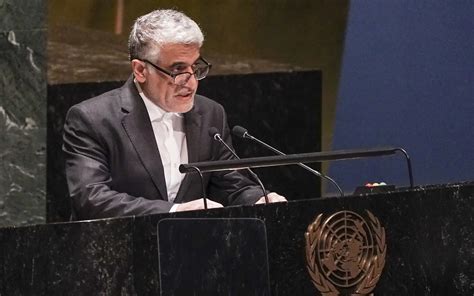 Irán En La Onu Amenaza A Israel Con Una Guerra De Aniquilación