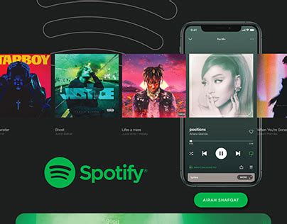 Spotify Ui Design Projects Photos Videos Logos Illustrations And