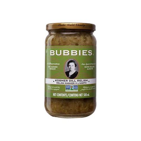 Bubbies Kosher Dill Relish National Food Shop