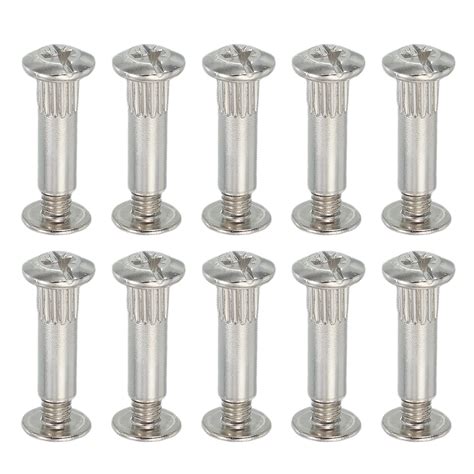 Uxcell 10pcs M8 X 25mm Binding Screw Posts Fit For 516 Hole Dia