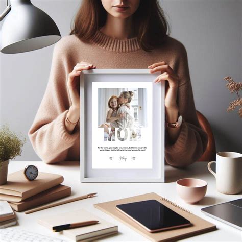 Mom Photo Frame Editable Mom Frame Mom Print Photos Canva Template