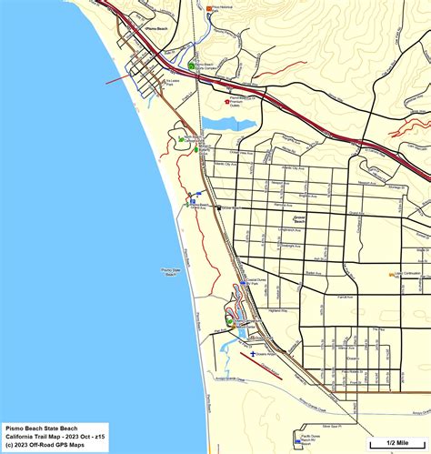 Pismo Beach California Map