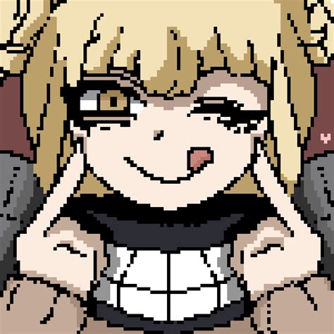Himiko Toga Pixel Art