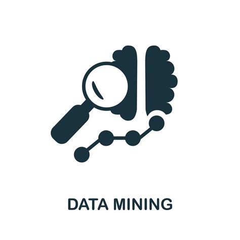 Data Mining Icon Simple Element From Business Intelligence Collection