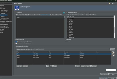 Mcuxpresso Memory Placement Error Nxp Community
