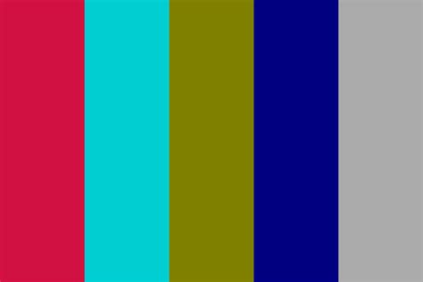 Experiment 1 Colours Color Palette