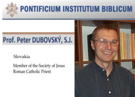 Prof Dubovský Prezidentom Iosot Pre štúdium Starého Zákona Jezuiti Sk
