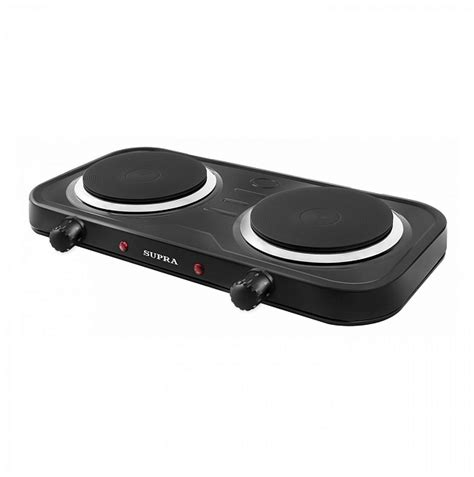 Купить электрическая настольная плитка supra hs-202 black, черный в ...