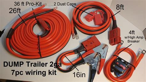 7pc Dump Trailer Wiring Set Product Details
