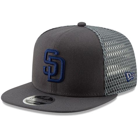 San Diego Padres New Era Mesh Fresh 9fifty Adjustable Snapback Hat