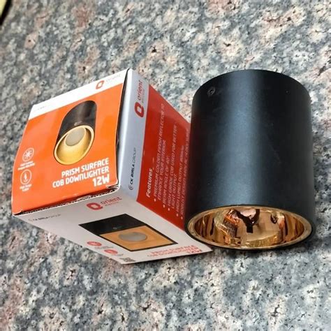 12w Orient Prism Surface Cob Downlighter Warm White At Rs 635 Box In Faridabad