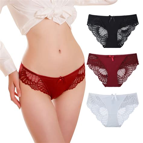 Levao Women Lace Underwear Invisible Seamless Hipster Panties Sexy