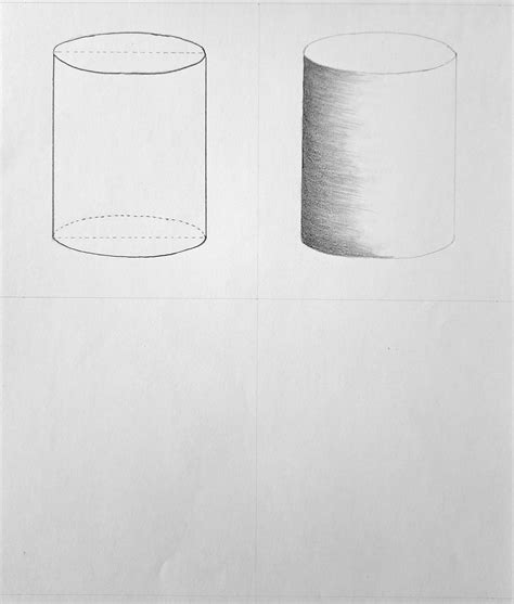 Drawing Basic Forms Draw A Realistic Cylinder In 4 Easy Steps Muus Art