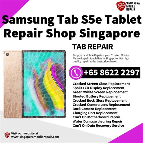 Samsung Tab S5e On Off Power Button Repair Centre Singapore