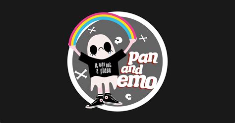 Pan And Emo Badge Emo And Pan T Shirt Teepublic