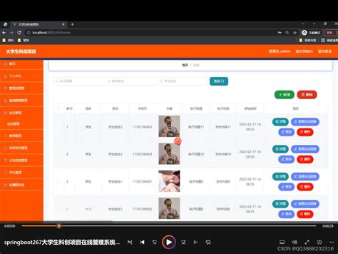 基于springbootvue大学生科创项目在线管理系统万字文档和ppt源码lw部署文档讲解等 Csdn博客
