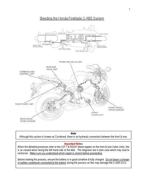 C Abs Bleed Notes V8 Pdf Brake Electrical Connector