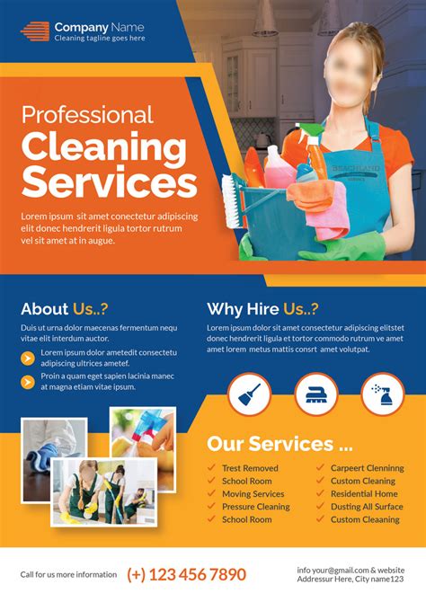 Office Cleaning Service Flyers