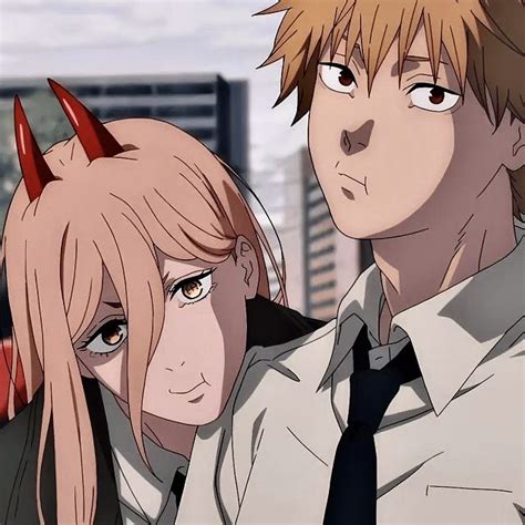 Power X Denji Chainsaw Man Chainsaw Anime Anime Friendship