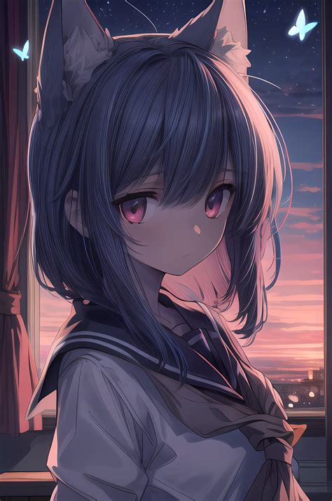 Sad Anime Wolf Girl Sad Anime Wolf By Mistilda321 On Deviantart