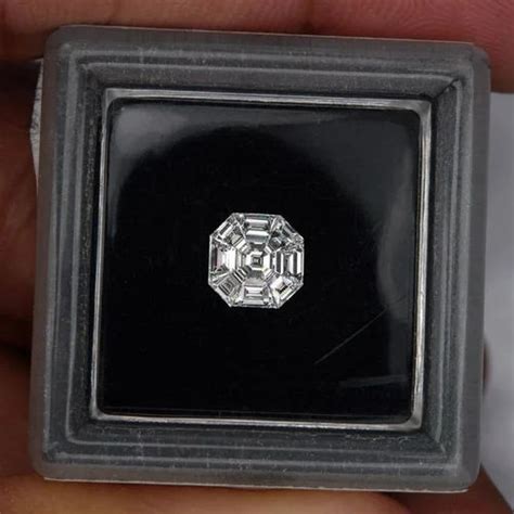 Asscher Cut Natural Diamonds Pie Cut Set 9pcs Pie Cut At ₹ 203106carat