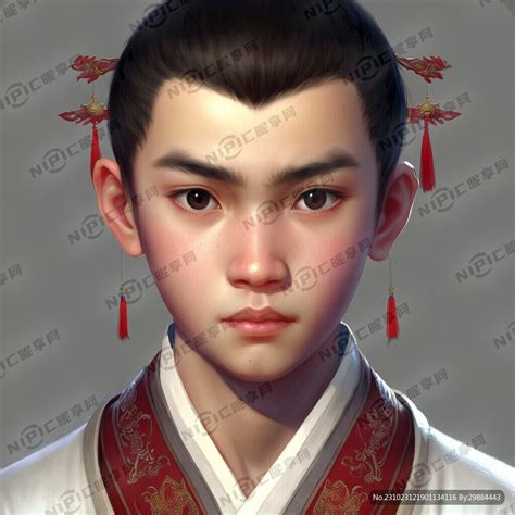 Ai创作图古代少年 昵图网