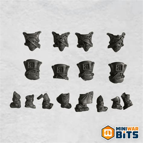 Ironhead Squat Prospectors Gang Torso And Leg Bits Miniwar Bits