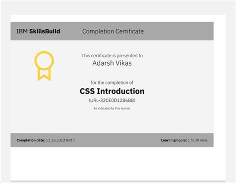 Danam Adarshvikas On Linkedin Cssintroduction Ibmdeveloper