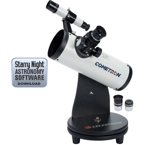 Telescopio Reflector Alt Az Celestron Cometron Firstscope 76mm F 4 Promart